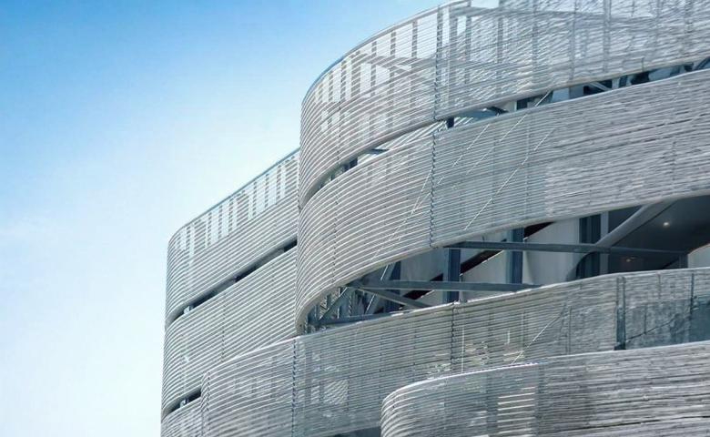 Perforated Metal Cladding in UAE - Opus UAE