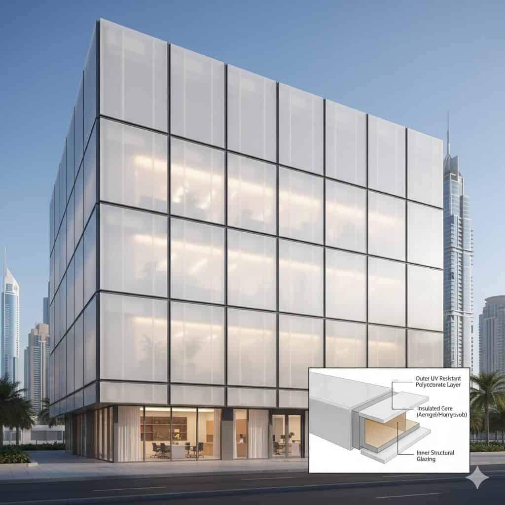 Translucent Sandwich Panels UAE | Modern Facade Solutions